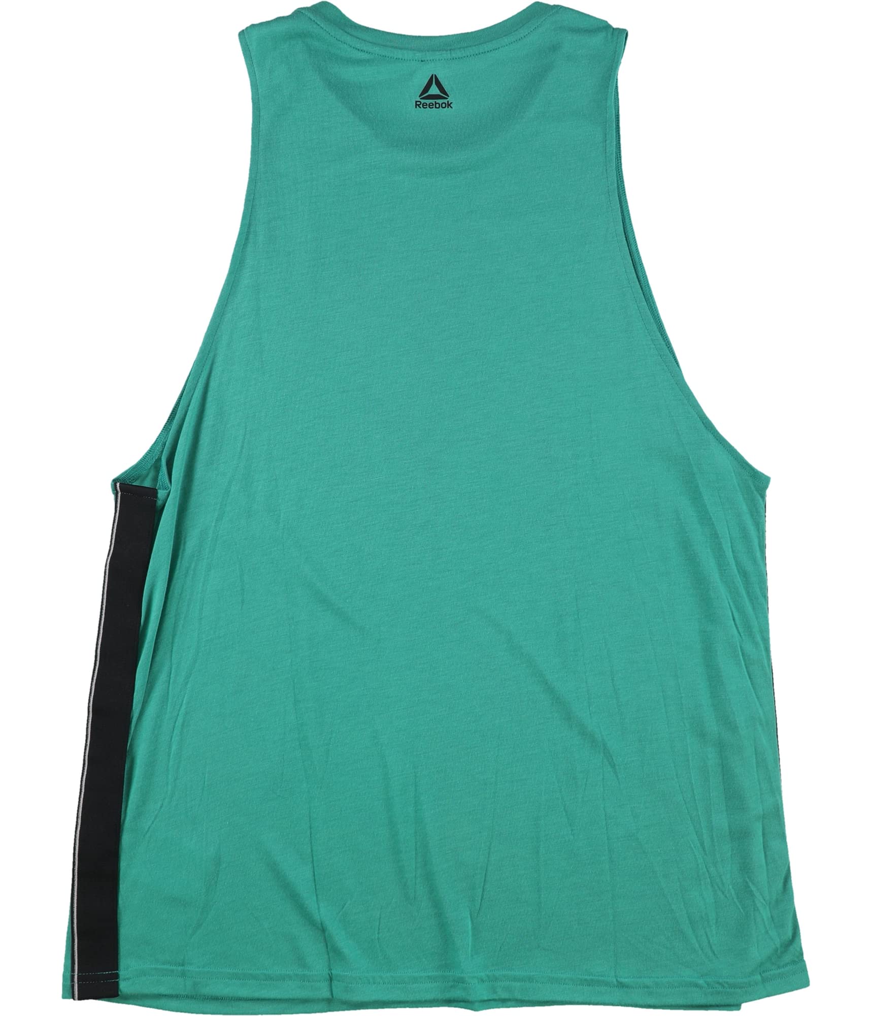 Reebok Graphic Muscle Tank, Emerald, Medium