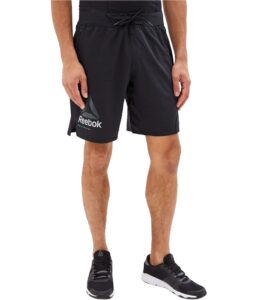 reebok one series epic short delta graphic, black, x-large