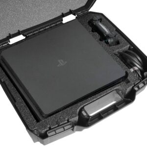 Case Club Case fits Playstation 4 / PS4 Slim in Pre-Cut Carry Case