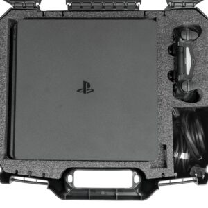 Case Club Case fits Playstation 4 / PS4 Slim in Pre-Cut Carry Case