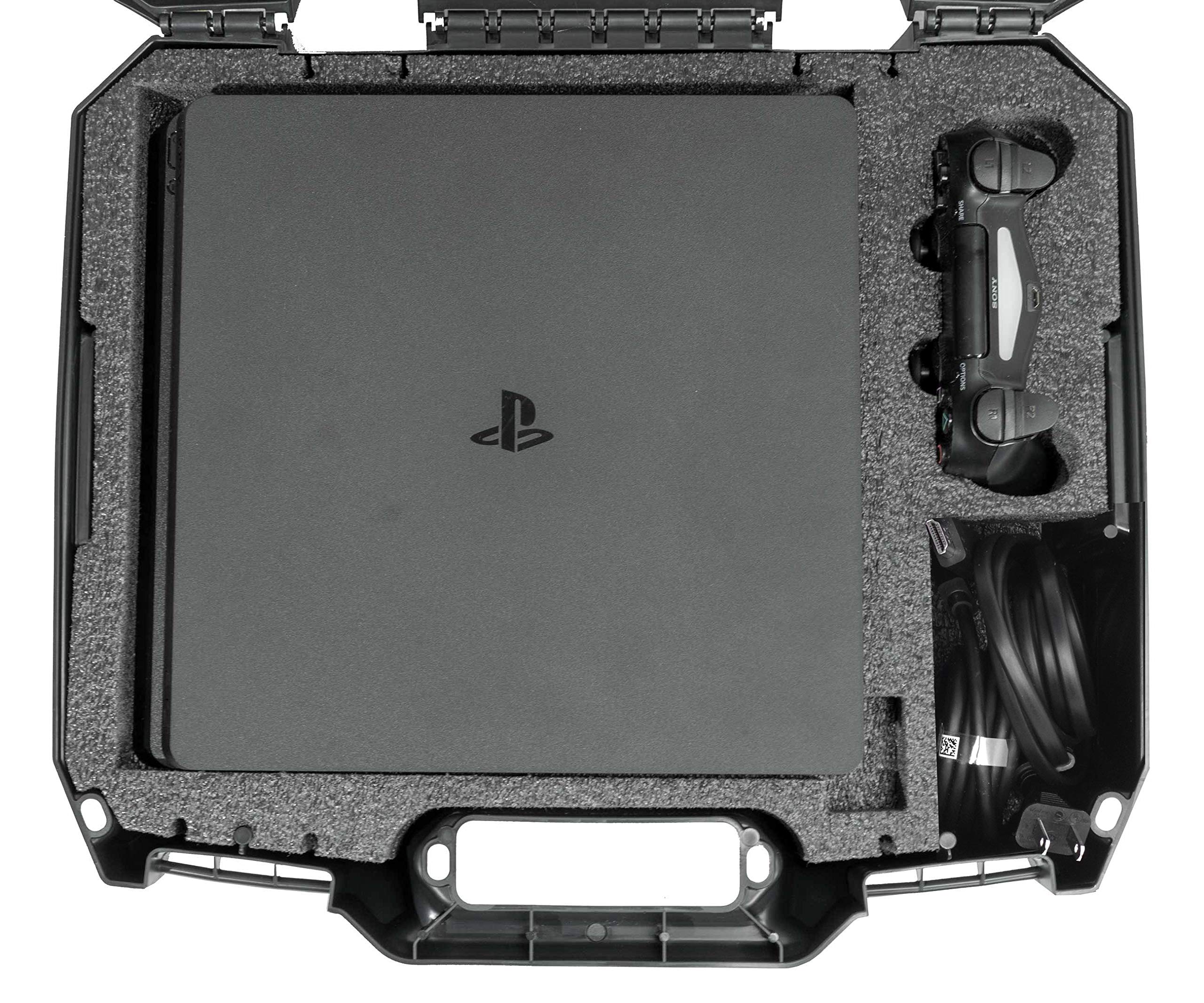 Case Club Case fits Playstation 4 / PS4 Slim in Pre-Cut Carry Case