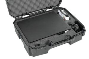 case club compatible with xbox one carry case. fits x or s models in pre-cut foam!