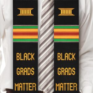 ADVANSYNC Black Grads Matter Kente Stole (BGM No Year)