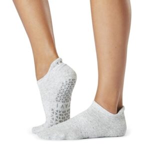 tavi noir women’s savvy non-slip socks, haze, large