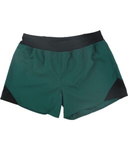 reebok work out ready knit woven short, green, x-small