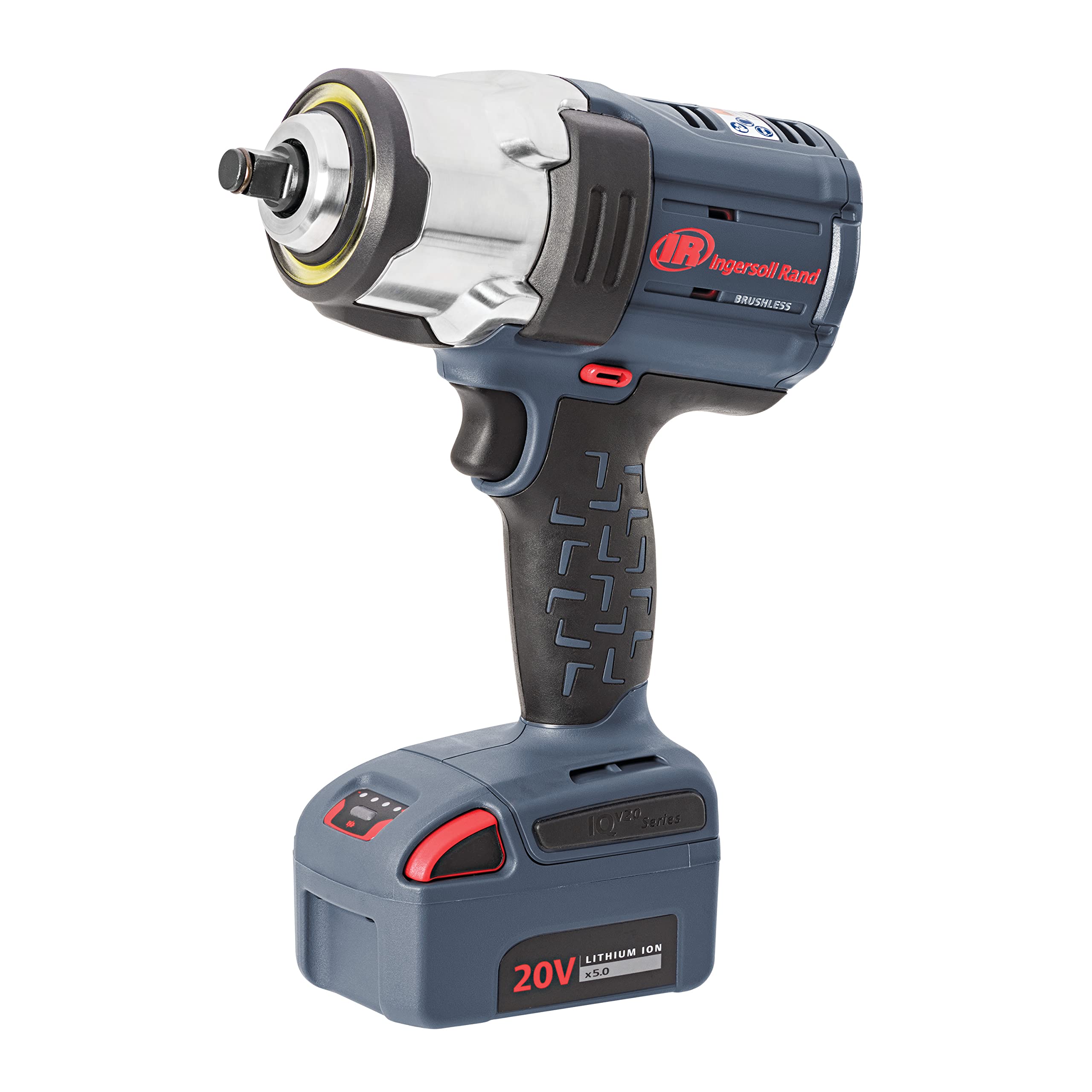 Ingersoll Rand W7152 20V High-torque 1/2" Cordless Impact Wrench, 1500ft-lbs Nut-busting Torque