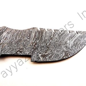 FAYYAZ BROTHERS Custom Made Damascus Steel Hunting Knife/Tracker Knife FBK-15306, 307, 308, 309, 310, 311, 312, 313 and 314 (Rose Wood)