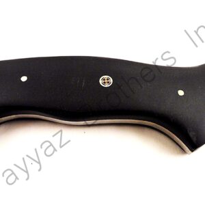 FAYYAZ BROTHERS Custom Made Damascus Steel Hunting Knife/Kukri Knife FBK-15303 (Black Micarta)