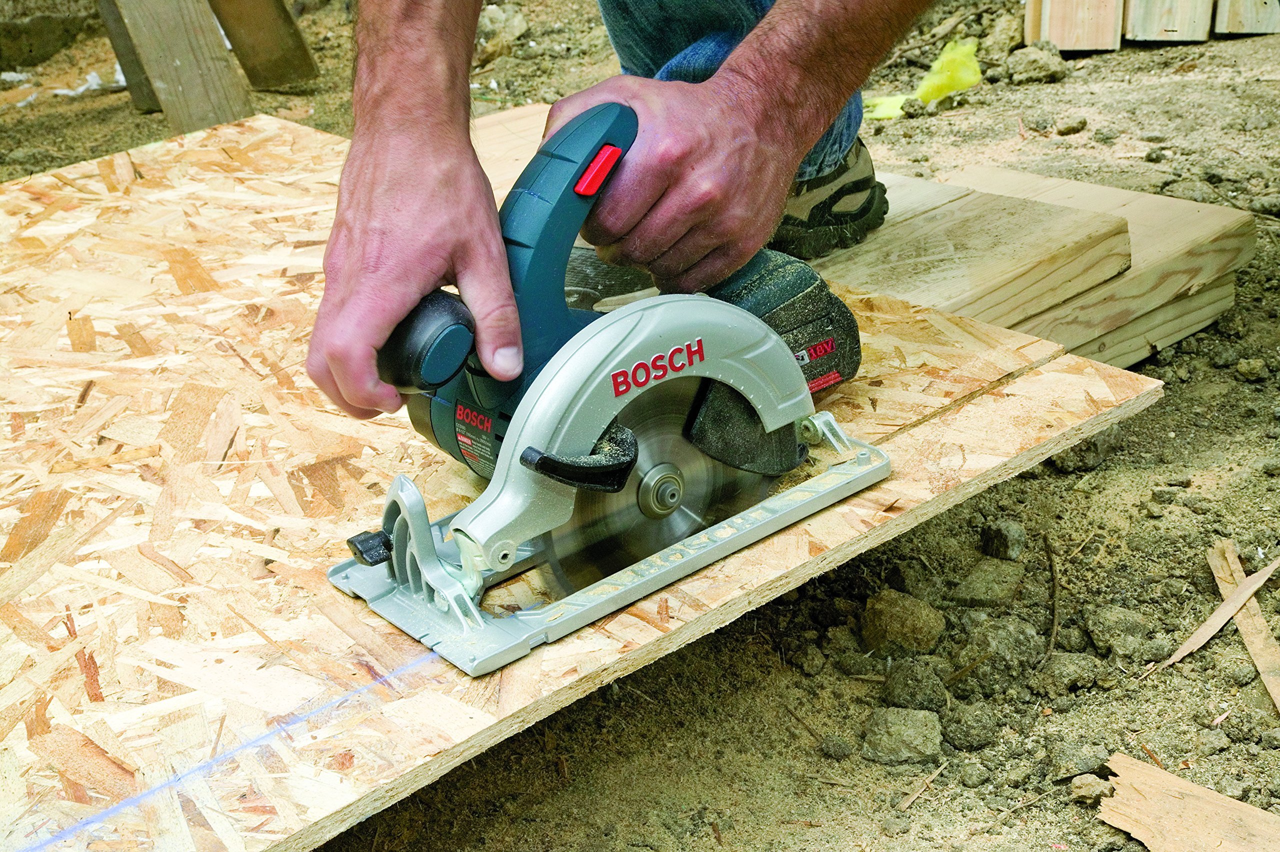 Bosch Bare-Tool CCS180B 18-Volt Lithium-Ion 6-1/2-Inch Lithium-Ion Circular Saw (Certified Refurbished)