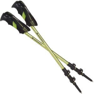 mountainsmith roamer adjustable trekking poles with anti-shock macaw green, large (18-9099-55)