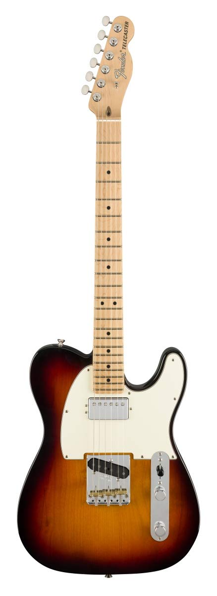 Fender American Performer Telecaster Hum - 3-Tone Sunburst with Maple Fingerboard