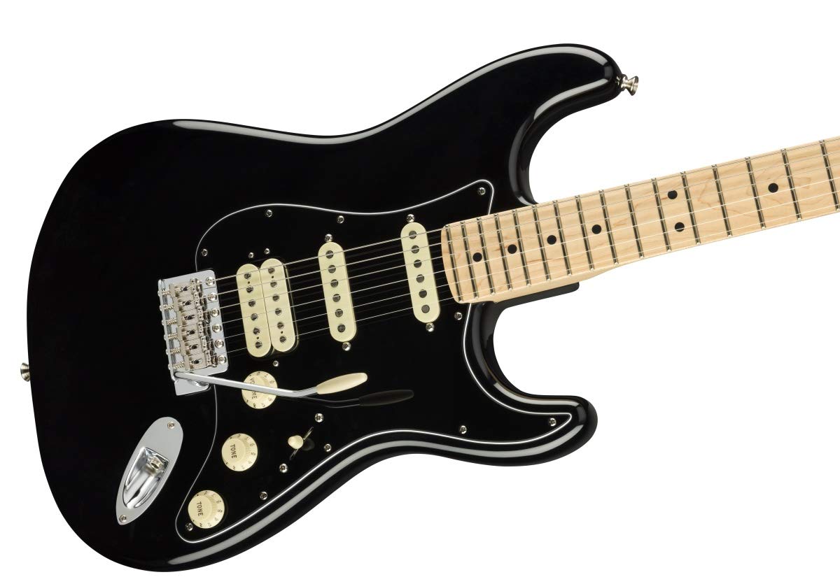 Fender American Performer Stratocaster HSS - Black with Maple Fingerboard