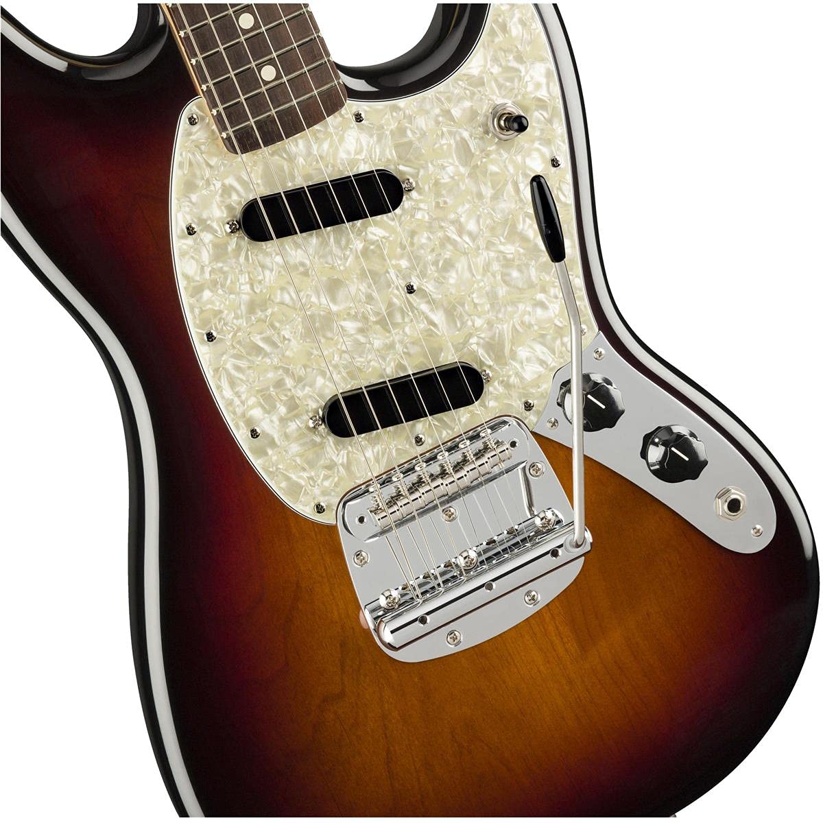 Fender American Performer Mustang - 3-Tone Sunburst with Rosewood Fingerboard