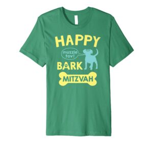 bark mitzvah t shirt | jewish dog lover bar mitzvah t-shirt