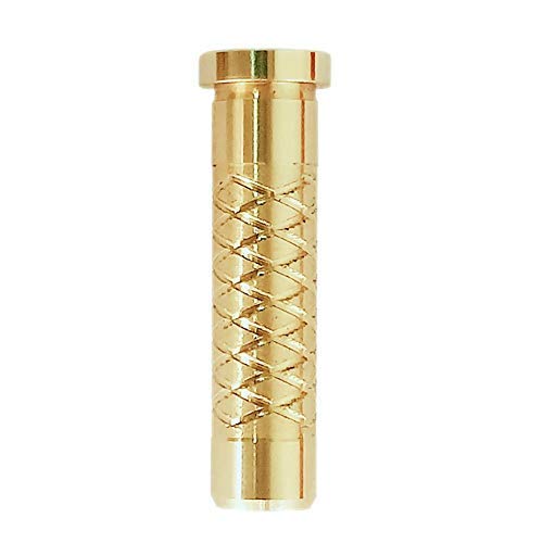 yeseje 50 Grain Brass Arrow Inserts Arrow Insert Glue Insert Inner Diameter .245 Carbon Arrow (12-Pack) (50)