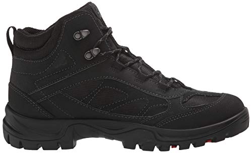 ECCO Men's Xpedition III GORE-TEX Mid Cut Boot, Black/Black, 46 M EU (12-12.5 US)