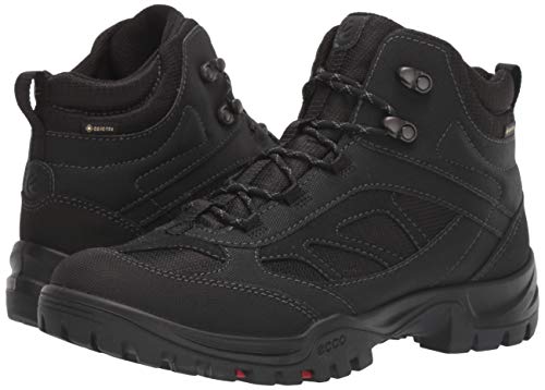 ECCO Men's Xpedition III GORE-TEX Mid Cut Boot, Black/Black, 46 M EU (12-12.5 US)