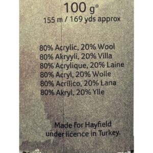 Hayfield Spirit Chunky, Zest (400), 100g by Sirdar F257-0400