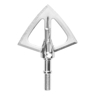 sik f4 4-blade cut on contact fixed blade broadhead, silver, one size (abh101f4)