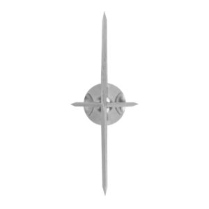 SIK F4 4-Blade Cut on Contact Fixed Blade Broadhead, Silver, One Size (ABH101F4)