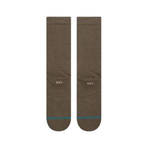 Stance Icon Crew Socks (Large, Green)