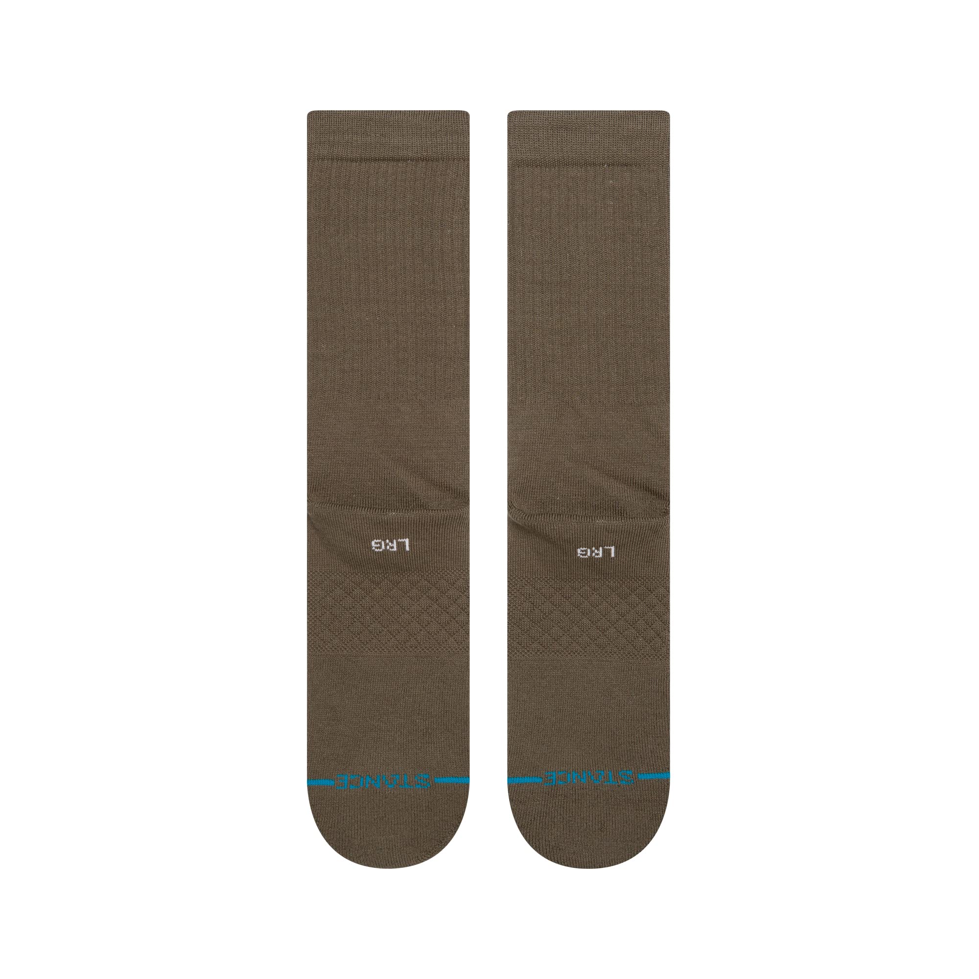 Stance Icon Crew Socks (Large, Green)