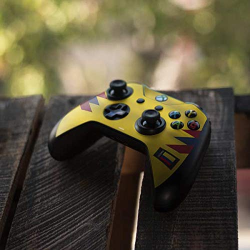 Skinit Decal Gaming Skin Compatible with Xbox One S Controller - Originally Designed Colombia Soccer Flag Design