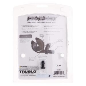 TRUGLO Arrow Rest, Ez-Rest Blk (TG615B)