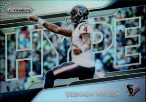 2018 panini prizm hype prizm retail #13 deshaun watson houston texans nfl football trading card