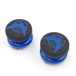 2 x high extender analog thumbsticks cap thumb stick grips joystick cap cover for playstation 4 for ps4 xbox 360 ps3 controller (dark blue eagle)