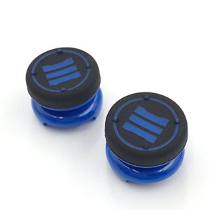 2 x analog thumbsticks cap thumb stick grips joystick cap high extender cover for playstation 4 for ps4 xbox 360 ps3 controller (dark blue)