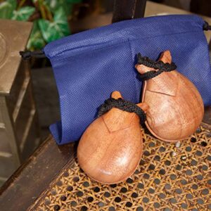 DOBANI RED CEDAR CASTANETS 2.63-INCH - PAIR