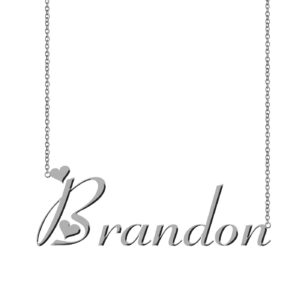 zaloha custom name necklace personalized brandon