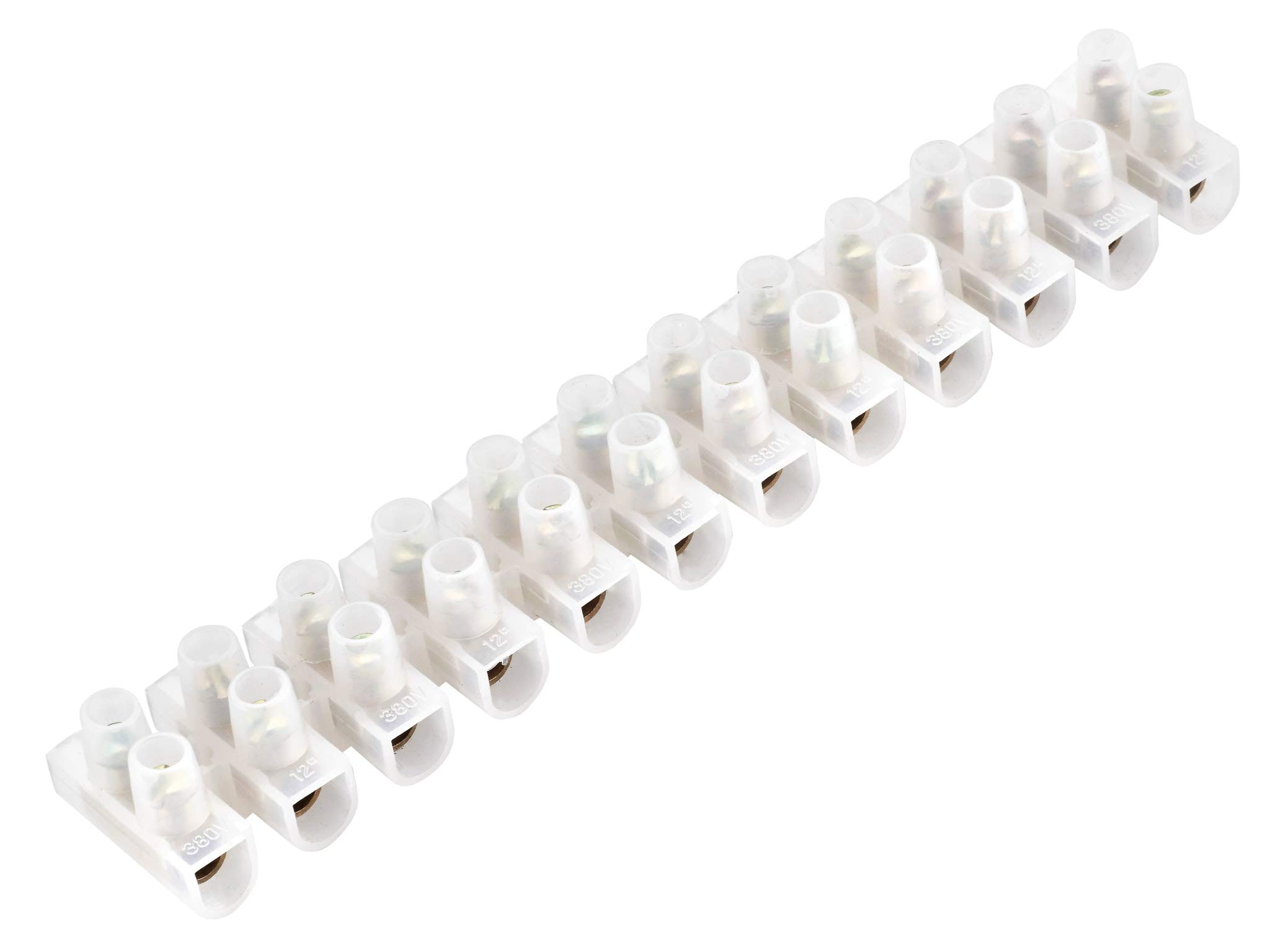 Masterplug - Connector Strips 15A 12W (Pack 10)