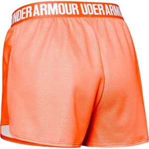 Under Armour Play Up Short 2.0 - Inside Out Mesh, Peach Plasma (836)/White, XX-Small