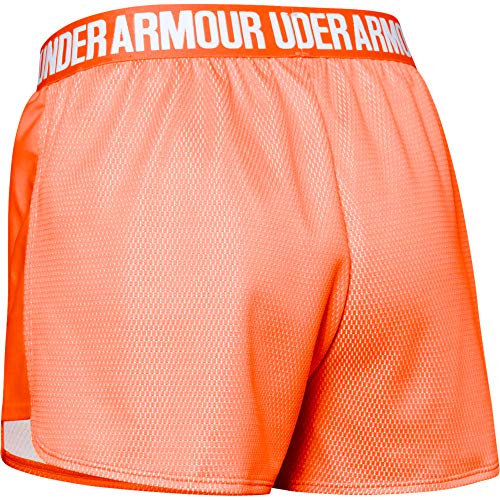 Under Armour Play Up Short 2.0 - Inside Out Mesh, Peach Plasma (836)/White, XX-Small