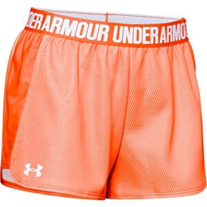 Under Armour Play Up Short 2.0 - Inside Out Mesh, Peach Plasma (836)/White, XX-Small