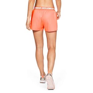 Under Armour Play Up Short 2.0 - Inside Out Mesh, Peach Plasma (836)/White, XX-Small