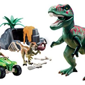 Playmobil Explorer Quad with T-Rex