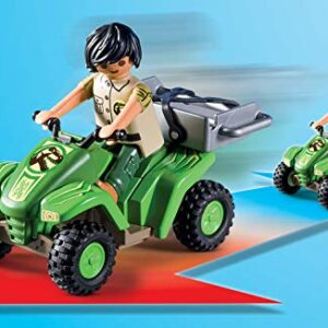 Playmobil Explorer Quad with T-Rex