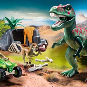 Playmobil Explorer Quad with T-Rex