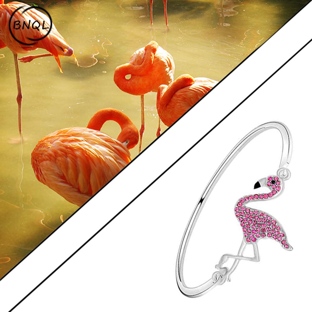 BNQL Be A Flamingo Bracelet Positivity Be Yourself BFF Gift