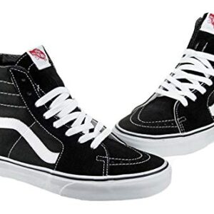 Vans Sk8-Hi Unisex Casual High-Top Skate Shoes Black/White/Black