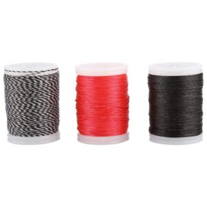 Bow String Serving Archery,Archery Serving Cord,Nock String,Serving Thread Archery,Archery Serving Thread 120m Nylon String Serving Thread for Bowstring Archery Supplies(Red)