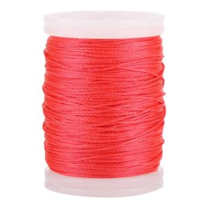 Bow String Serving Archery,Archery Serving Cord,Nock String,Serving Thread Archery,Archery Serving Thread 120m Nylon String Serving Thread for Bowstring Archery Supplies(Red)