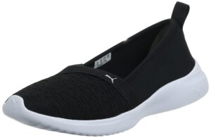 puma womens adelina, puma womens black-puma womens silver, 7