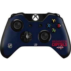 skinit decal gaming skin compatible with xbox one controller - officially licensed nhl washington capitals lineup design