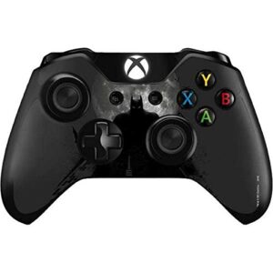 skinit decal gaming skin compatible with xbox one controller - officially licensed warner bros batman with moon design