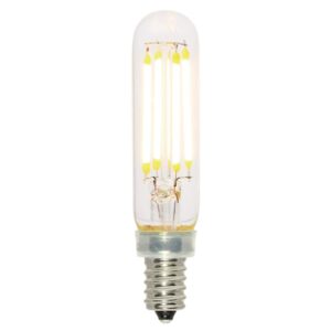 westinghouse 5168000 4.5 (40-watt equivalent) t6 dimmable clear filament, candelabra base led light bulb