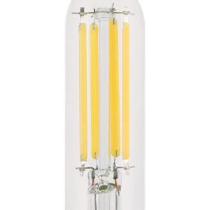 Westinghouse 5168000 4.5 (40-Watt Equivalent) T6 Dimmable Clear Filament, Candelabra Base LED Light Bulb